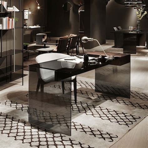 Modern Glass Desk Luxury Desks Glass Computer Desk Klarity Glass