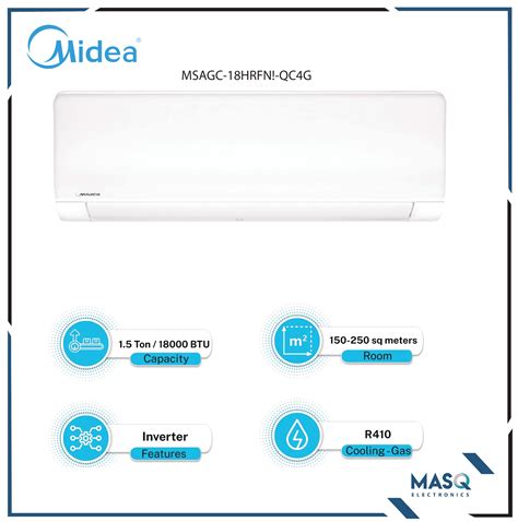 Midea 1 5 Ton Xtreme Save Dc Inverter Heat And Cool Air Conditioner T3 Compressor Daraz Pk