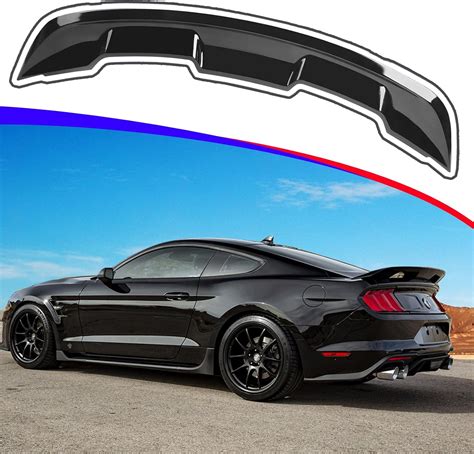 Aariguthel Alerón Trasero Con Alerón Compatible Con Modelos Mustang V6 V8 Shelby Gt Ecoboost De