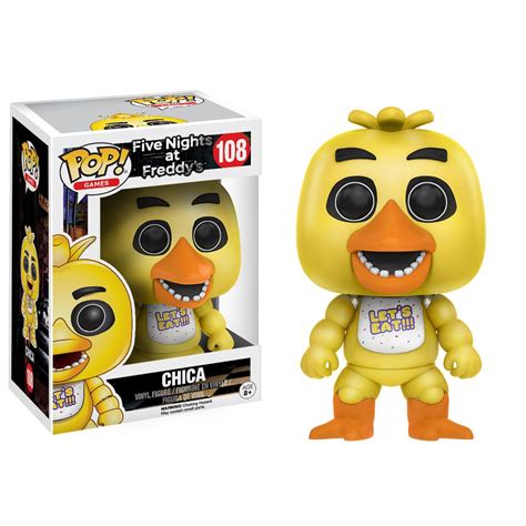Pop Games Five Nights At Freddys Chica Vinyl Figures Five