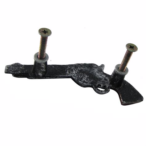 Metal Pistol Hardware Cabinet Handle Knob Treasuregurus