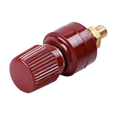 Wendyz 1pc 200a Binding Post M8 Thread 555 Type Brass Binding Post For