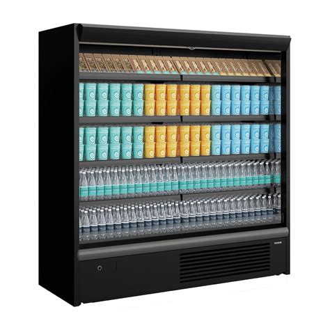 Tefcold Galaxy G20 1959mm Wide Black Multideck Display Fridge With