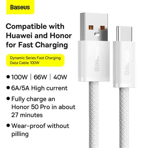 Jual Baseus Dynamic Series Fast Charging Data Cable Usb To Type C 100w
