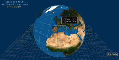 Click And Find Latitudes And Longitudes Showcase Threejs Forum