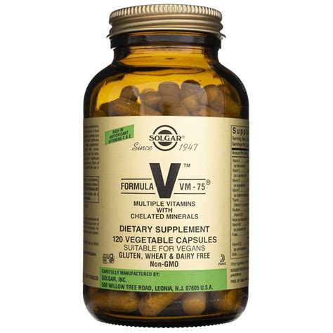 Solgar Formula Vm 75 120 Capsule Vegetali Medpak