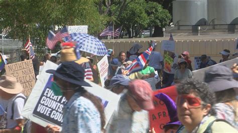 ‘no Dictators Protests Against Trump Administration Take Place Across