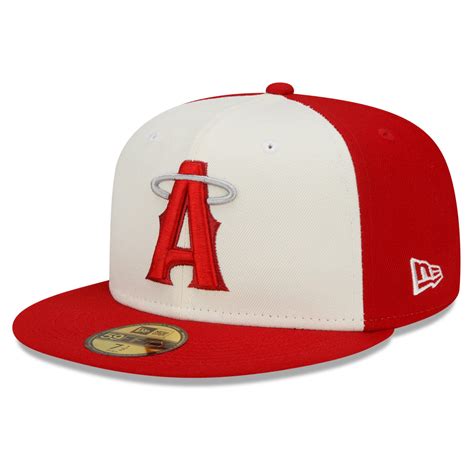Mens New Era Red Los Angeles Angels 2022 City Connect 59fifty Fitted
