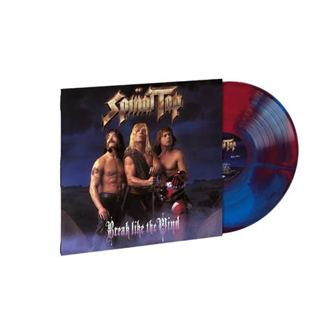 Spinal Tap Break Like The Wind Blue And Red Galaxy Color Vinyl Spinal
