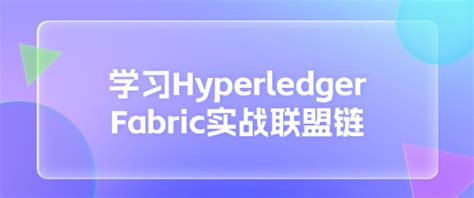学习hyperledger Fabric实战联盟链 It曙光课堂