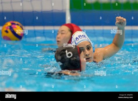 Argentinas Maria Sol Canda Reacts After Scoring A Goal Against Japan