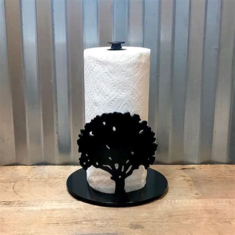 Oak Tree Paper Towel Holder Etsy