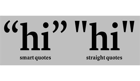 Unicode Straight Quotes Unicode Arrows →