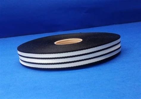 Black And White 20mm Polyester Ribbon At Rs 70roll In Mumbai Id