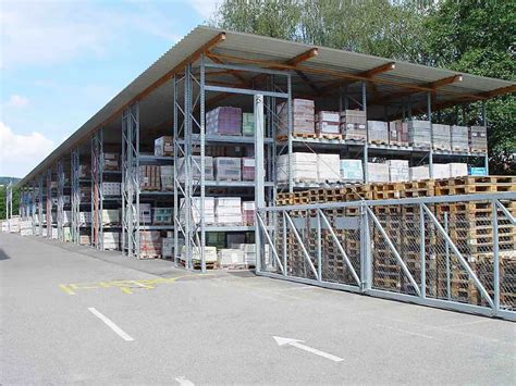 Outdoor Pallet Racking For Industrial Storage Mracking