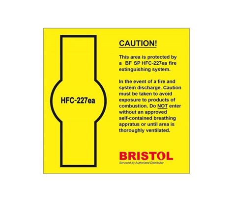 Outside Warning Sign Bristol Fire Engineering