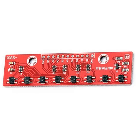 8 Channel Track Line Detection Track IR Photoelectric Sensor For ArduinoOKY3520 OKYSTAR