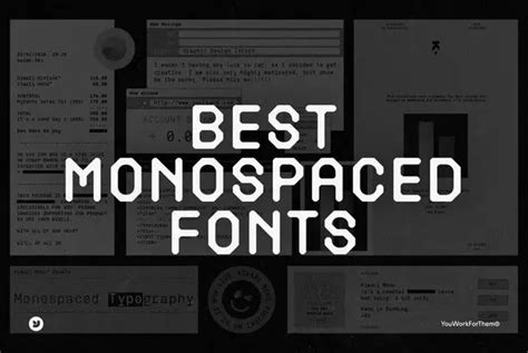 The Best Monospaced Fonts Quality Meets Affordability Youworkforthem