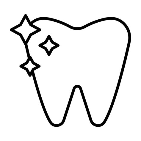 Clean Tooth Vector Icon 21654288 Vector Art At Vecteezy