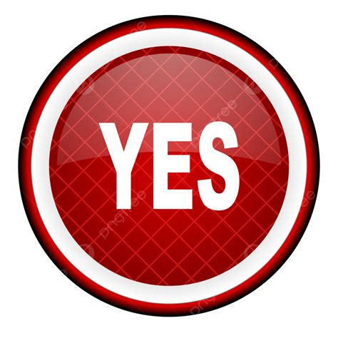 Yes Icon Text