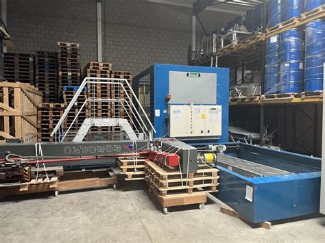 Ehcolo Bag Palletizing Machine With Pallet Wrapper • Duijndam Machines