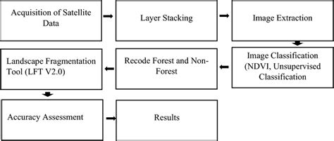 The Overall Methodology For The Assessment Of Forest Fragmentation Download Scientific Diagram