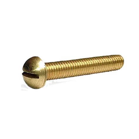 Vis Tête Ronde Fendue Laiton 4305 Soazig