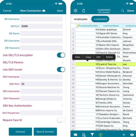 6 Must See Mysql Clients For Iphone