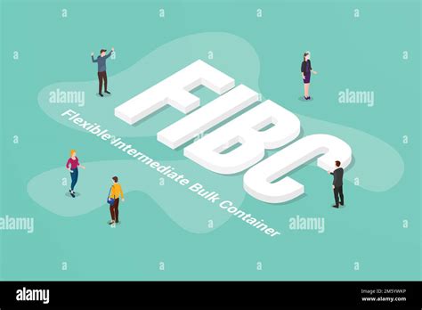 Fibc Flexible Intermediate Bulk Container Big Text Word And People