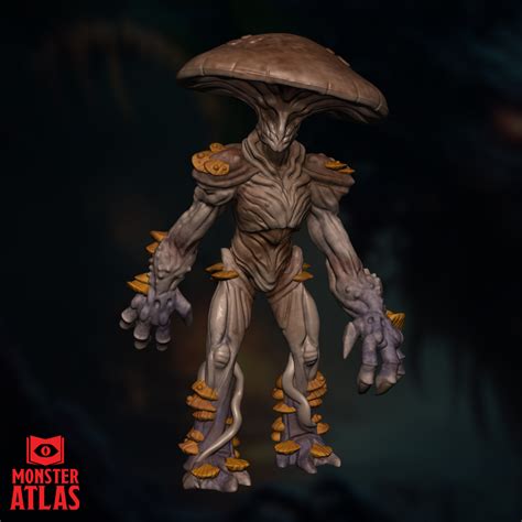 👹 Myconid・ 3d File For 3d Printing・cults
