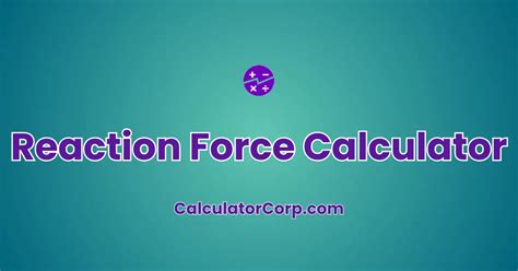 Reaction Force Calculator Find Support Or Normal Forces In Physics Problems