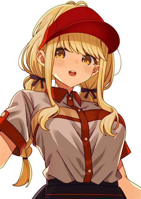 Safebooru 07nono06 1girl Absurdres Antenna Hair Blonde Hair Blush