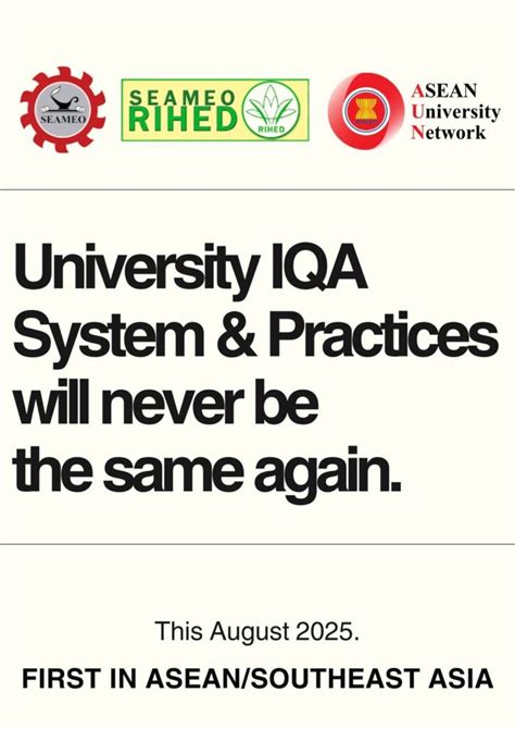 University Iqa System And Practices Will Never Be The Same Again