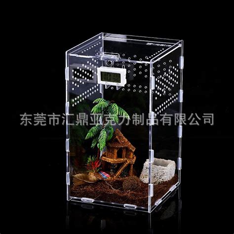 工厂饲养箱爬宠盒甲虫寄居蟹爬虫箱亚克力蜘蛛爬虫透明盒昆虫饲养 阿里巴巴
