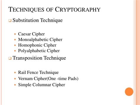 Cryptography