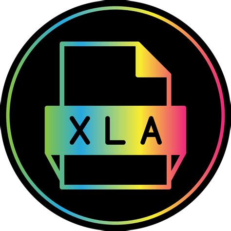 Xla File Format Icon 16904021 Vector Art At Vecteezy