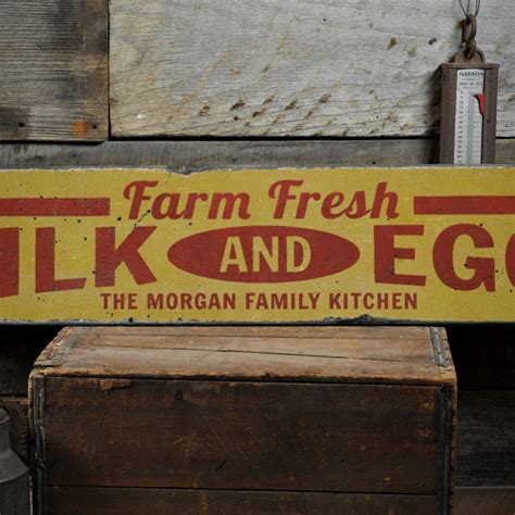 Vintage Farm Sign Etsy