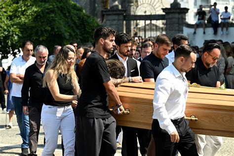 Diogo Jota Funeral Photos Show His Grief Stricken Liverpool Teammates