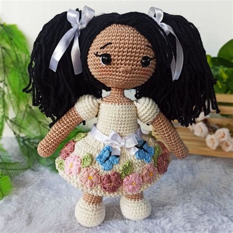 Boneca Rosa Flora Pdf Elo7 Produtos Especiais