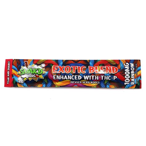 Smakd Exotic Blend Nerd Rope 1000mg