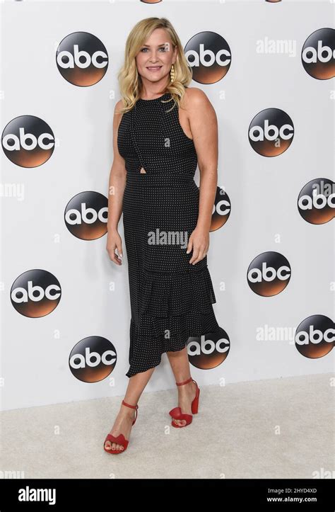 Jessica Capshaw Arriving For The Disney Abc Tca Summer Press Tour Held