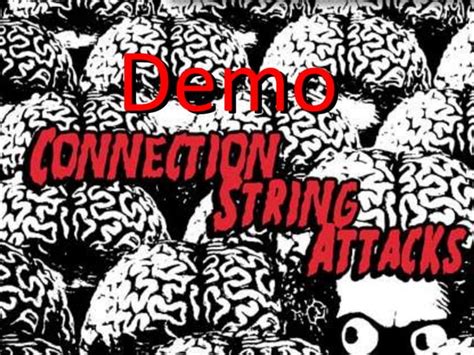 Connection String Parameter Pollution Attacks Ppt