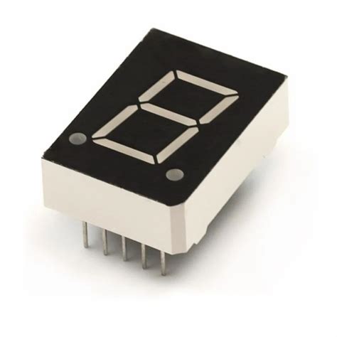 Rectangle Seven Segment FND LED Numerical Display Resolution Normal Dimension X X