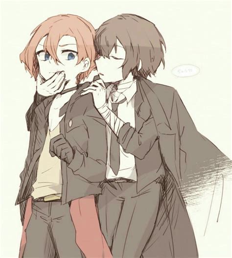 Dazai X Chuuya Stray Dogs Anime Bongou Stray Dogs Anime Kiss Anime