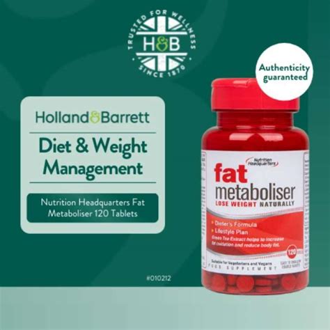 Jual Nutrition Headquarters Fat Metaboliser 120 Tablets Di Seller
