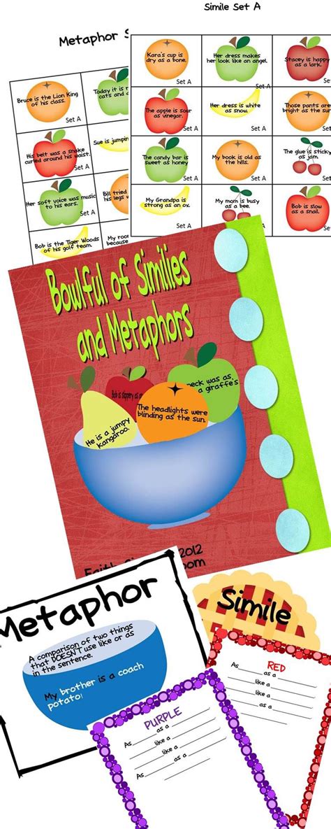 42 Simile Lesson Fun Ideas To Save Today Simile Simile Lesson