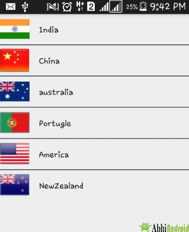 ListView Tutorial With Example In Android Studio Abhi Android