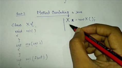 3 Method Overloading In Java Hindi Java Tutorial Youtube