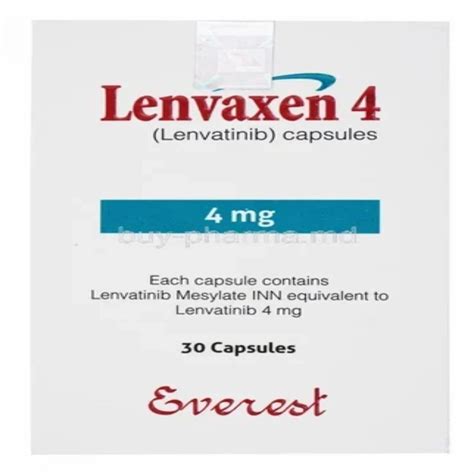Lenvakin 4 Mg Lenvakin Mesylate Capsule At Rs 6000 Box Lenvima In Nagpur Id 2855285024673