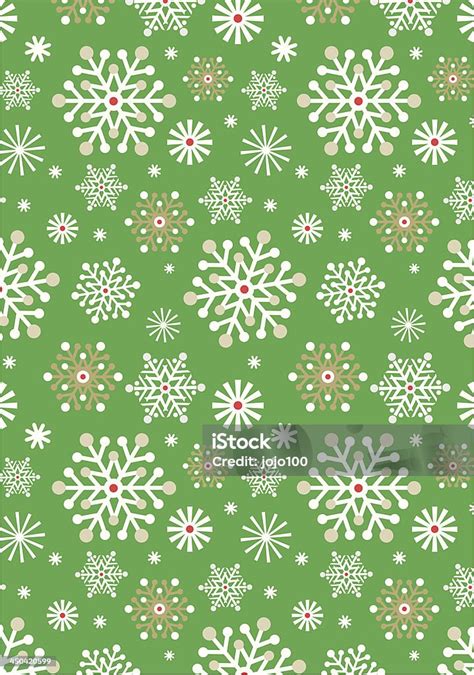 Retro Vector Snowflake Repeat Pattern Stock Illustration Download Image Now Backgrounds